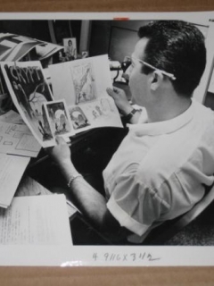 Original Published Photograph MAD Magazine / Nick Meglin (Frank ...