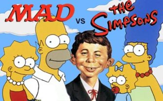 MAD meets the Simpsons | MADtrash.com - The MAD Collectibles Database