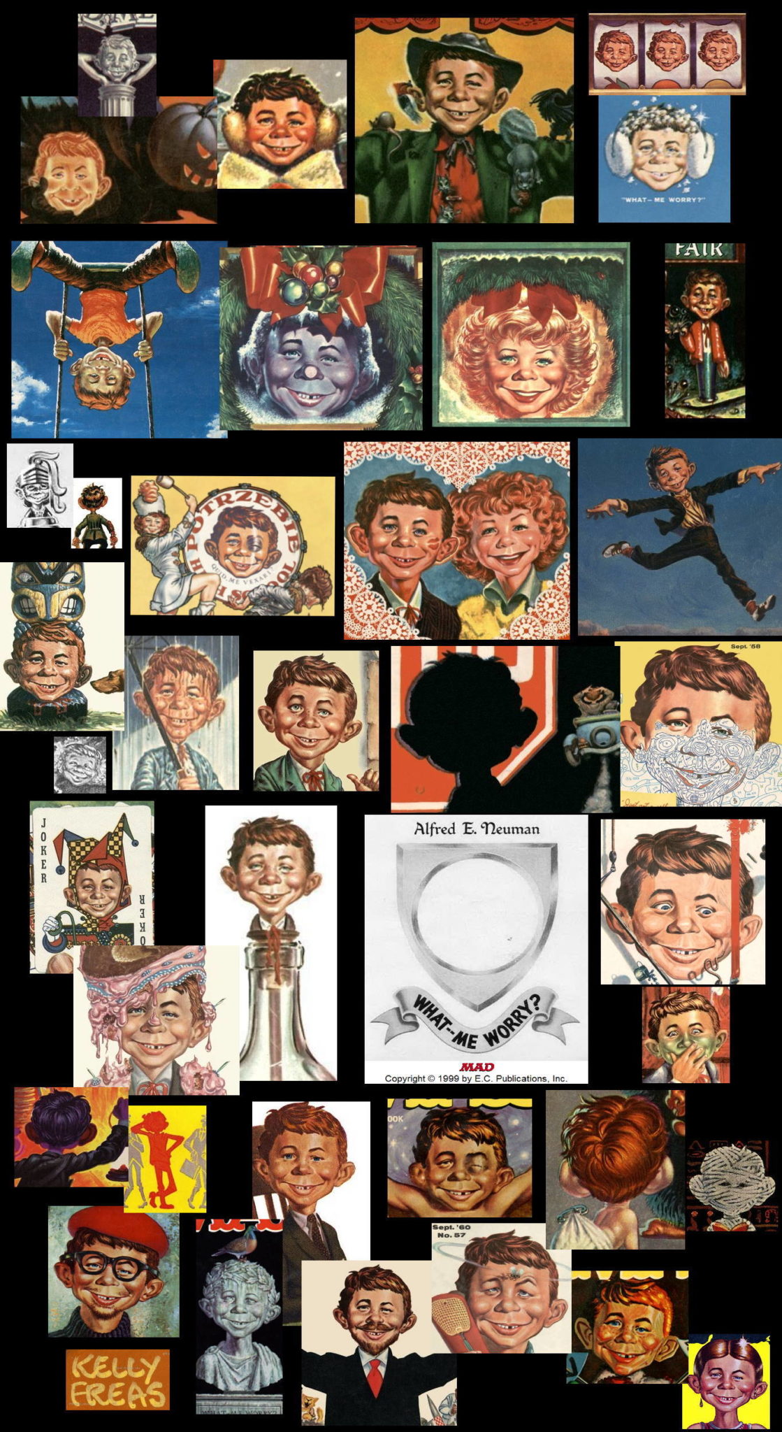 Alfred E. Neuman – ‘The What-Me-Worry Kid’ | MADtrash.com - The MAD ...